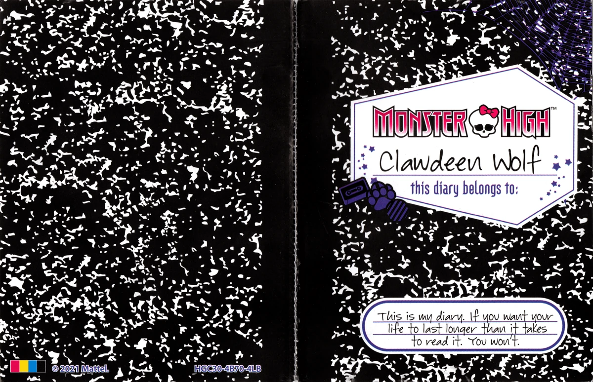 Clawdeen Wolf's Basic diary | Monster High Wiki | Fandom