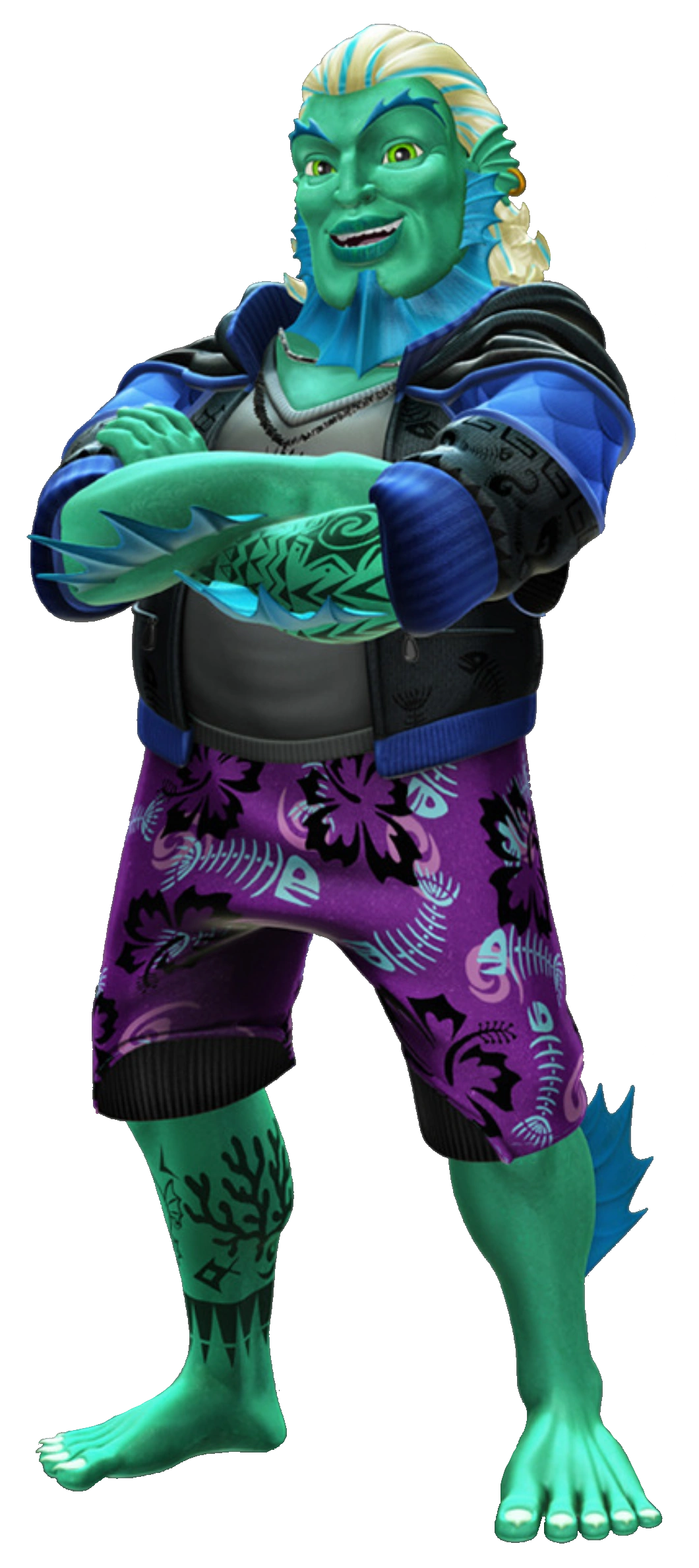 Wade Blue (G1) | Monster High Wiki | Fandom