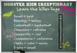 Monster High lexicon | Monster High Wiki | Fandom