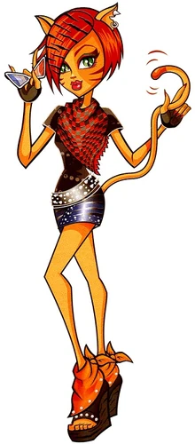 monster high coloring pages toralei stripe freak