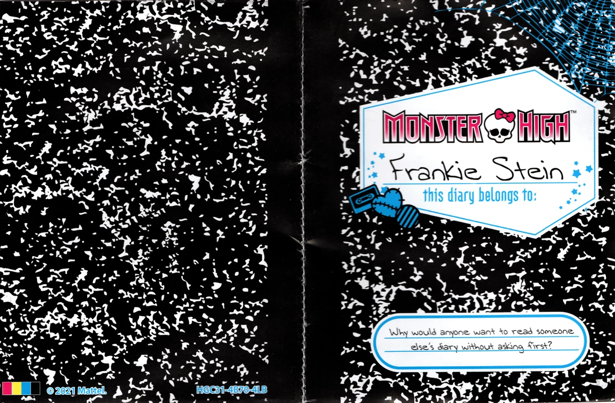 Frankie Stein's Basic diary | Monster High Wiki | Fandom