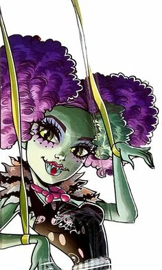 Honey Swamp Monster High Drawing