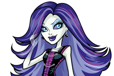 Monster High Spectra Fargeleggingssider Spectra Vondergeist (G1)
