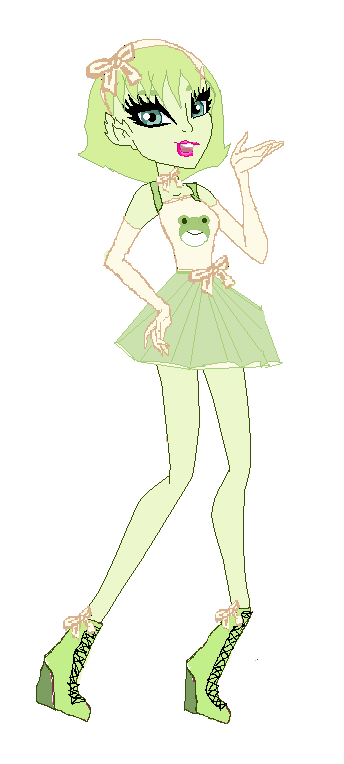 Frogina the frog | Monster Lab - A Monster High Fandom Wiki | Fandom