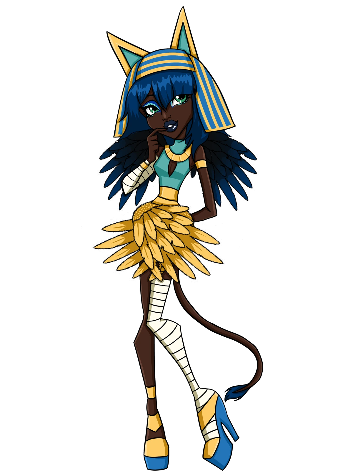 Sanura Sphinx | Monster Lab - A Monster High Fandom Wiki | Fandom