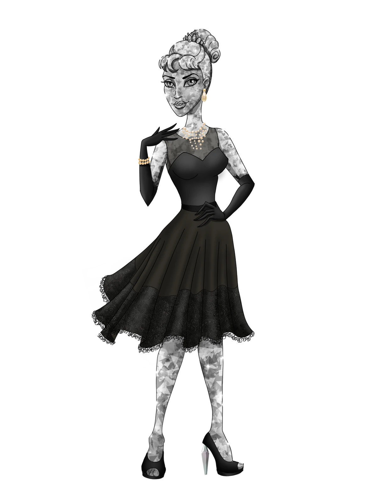 Crystie van Diamandis | Monster Lab - A Monster High Fandom Wiki | Fandom