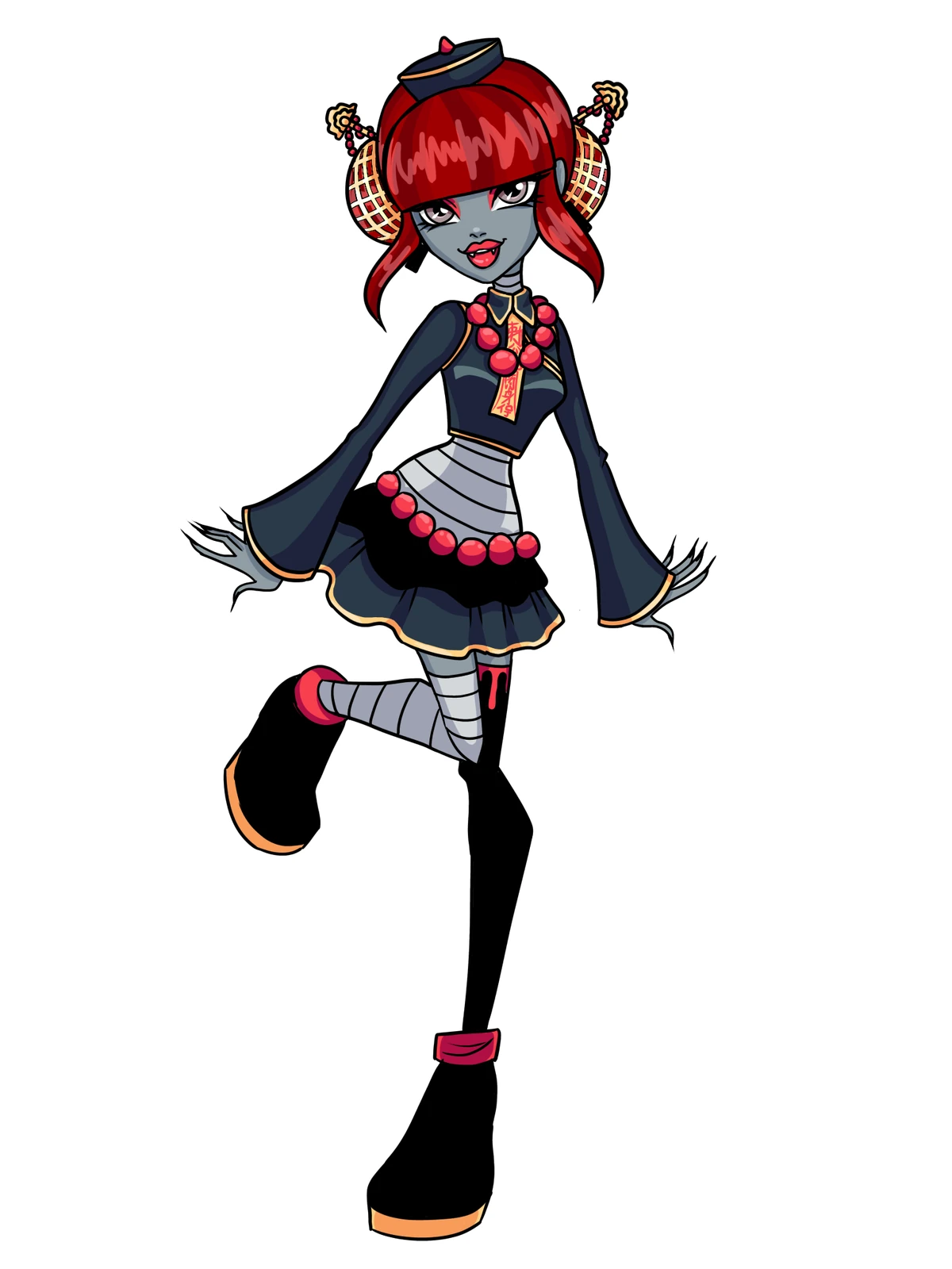 Jewelia Jiangshi | Monster Lab - A Monster High Fandom Wiki | Fandom