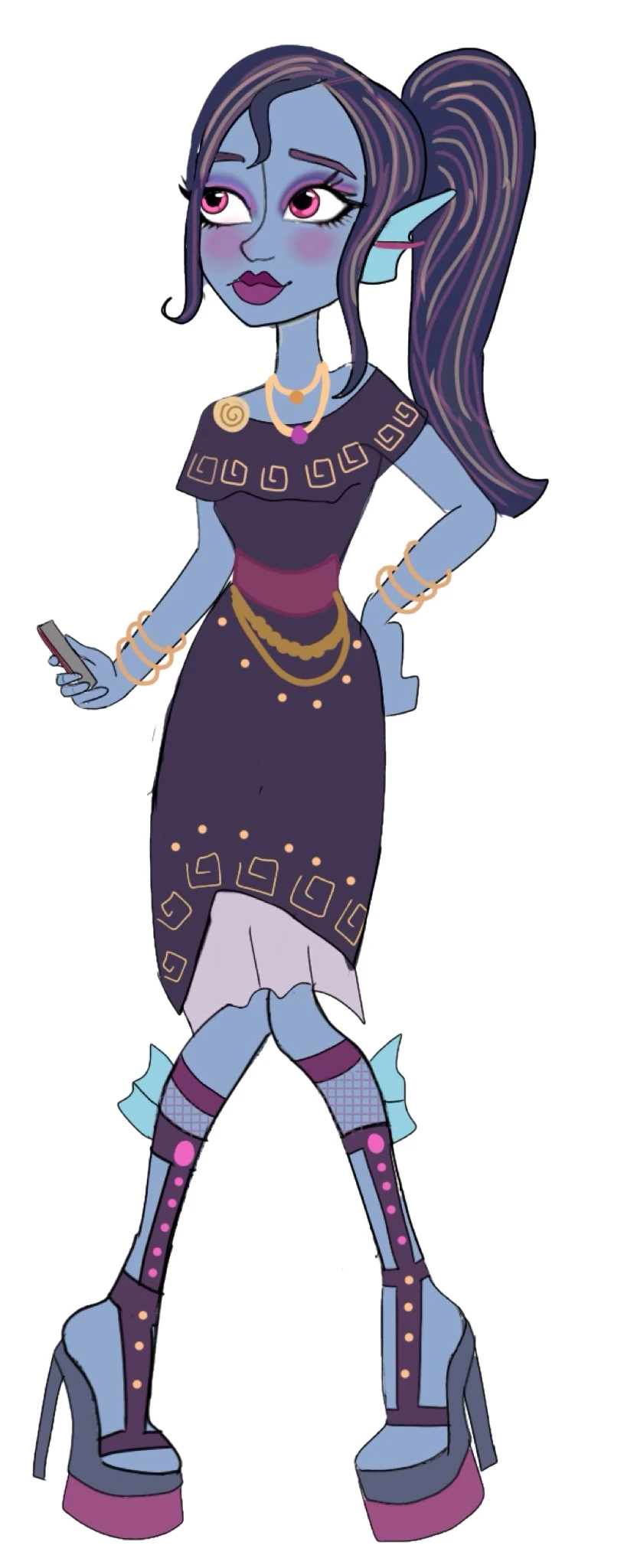 Cyrene Kharubdis | Monster Lab - A Monster High Fandom Wiki | Fandom