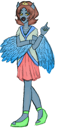 Princess Pallas | Monster Lab - A Monster High Fandom Wiki | Fandom