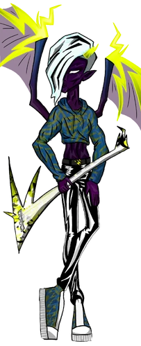 Tempest Thunderglaive | Monster Lab - A Monster High Fandom Wiki | Fandom