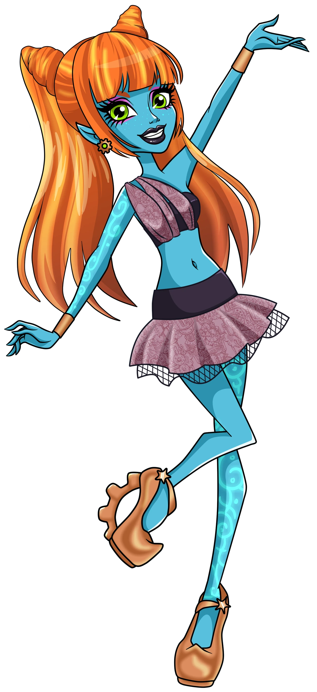 Djinny Wishley | Monster Lab - A Monster High Fandom Wiki | Fandom