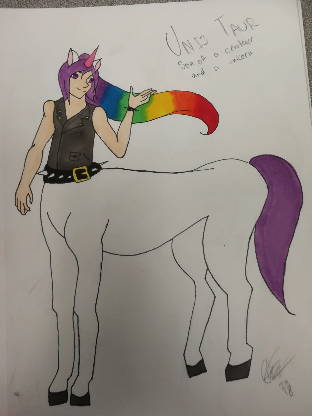 Unis Taur | Monster Lab - A Monster High Fandom Wiki | Fandom