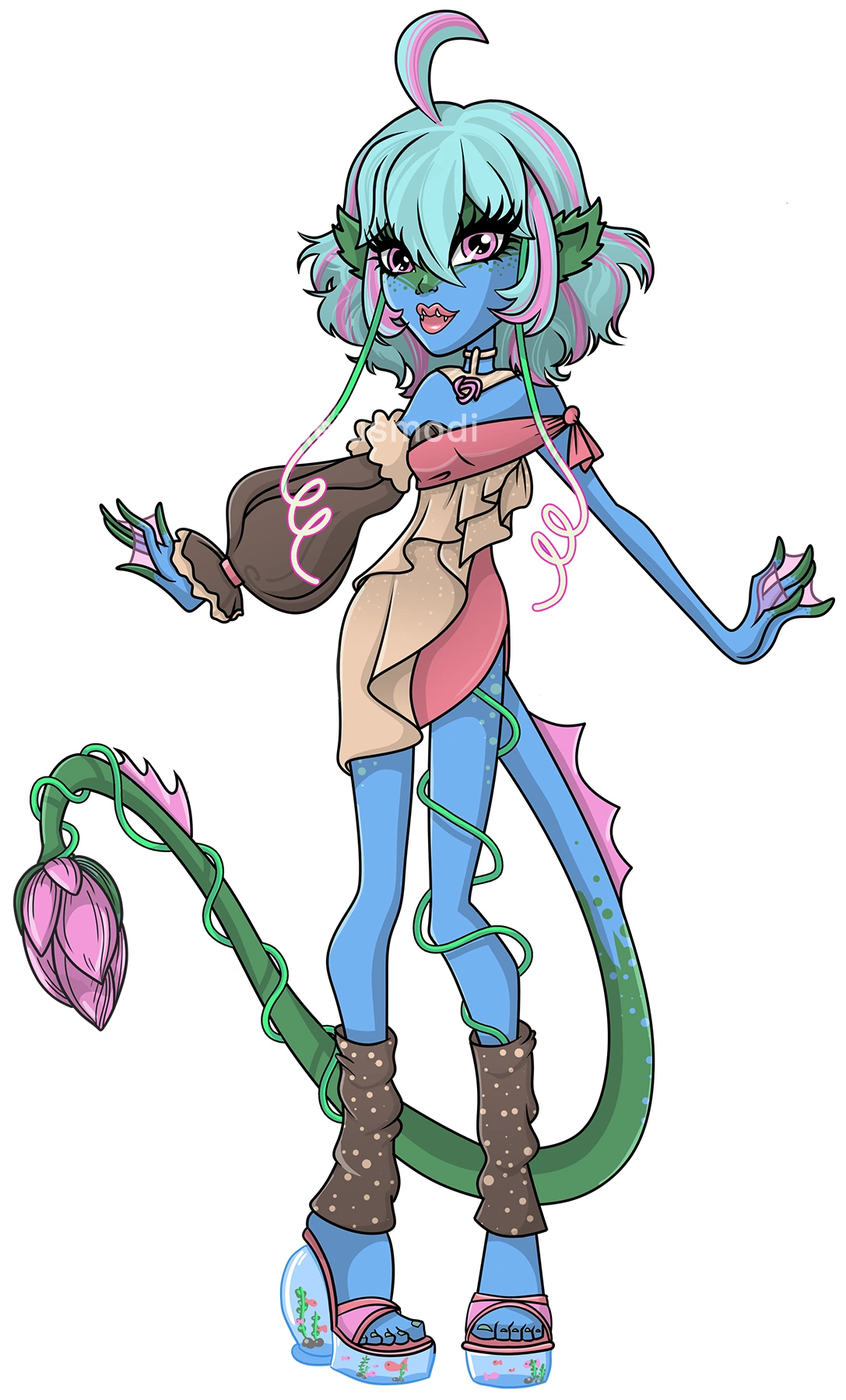 Lilly Waters | Monster Lab - A Monster High Fandom Wiki | Fandom