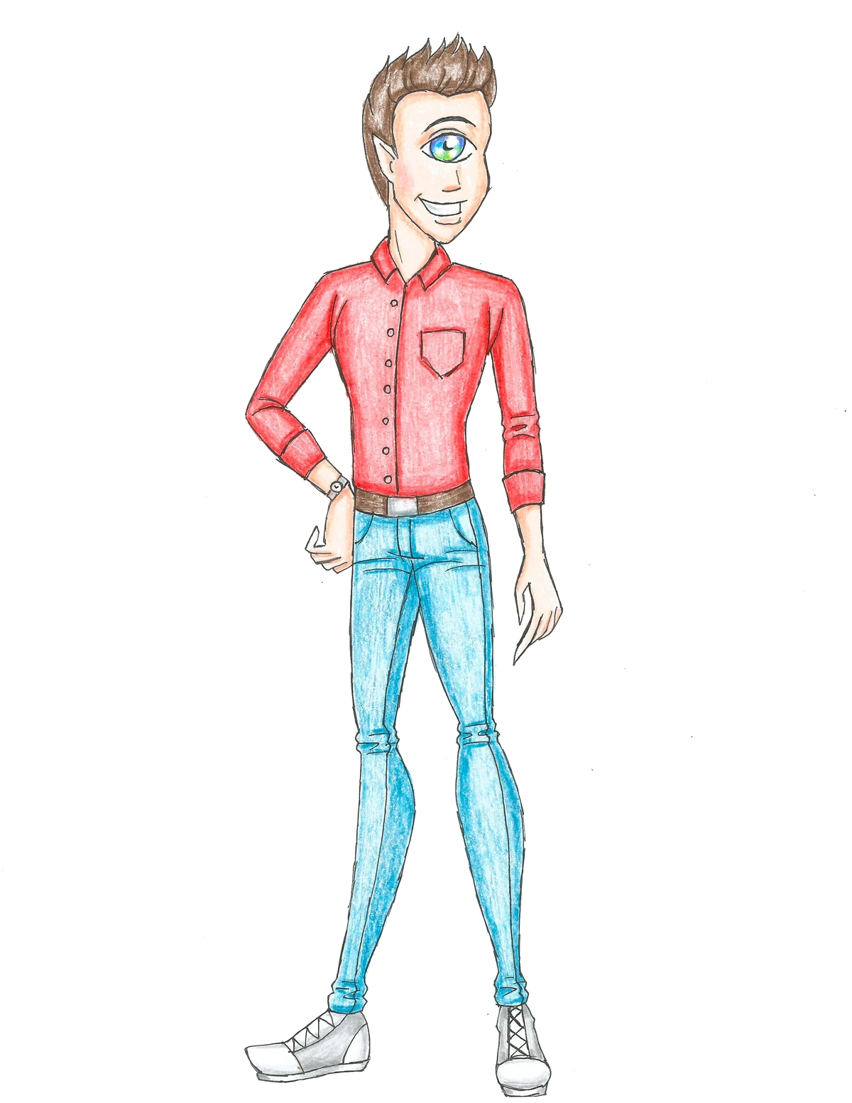 Clyde Cyclopes | Monster Lab - A Monster High Fandom Wiki | Fandom