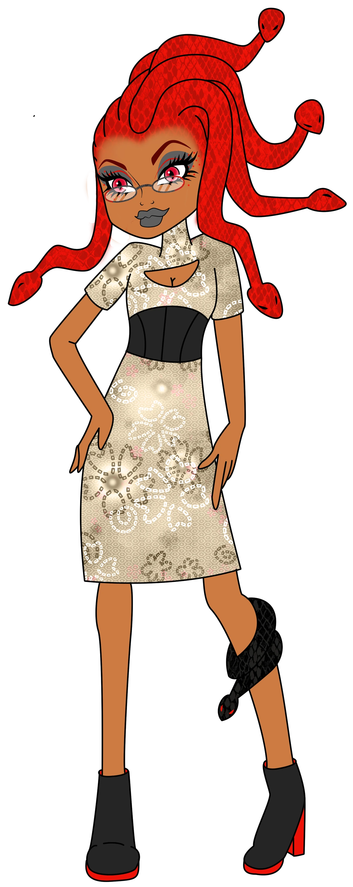 Stephanie Gorgon | Monster Lab - A Monster High Fandom Wiki | Fandom