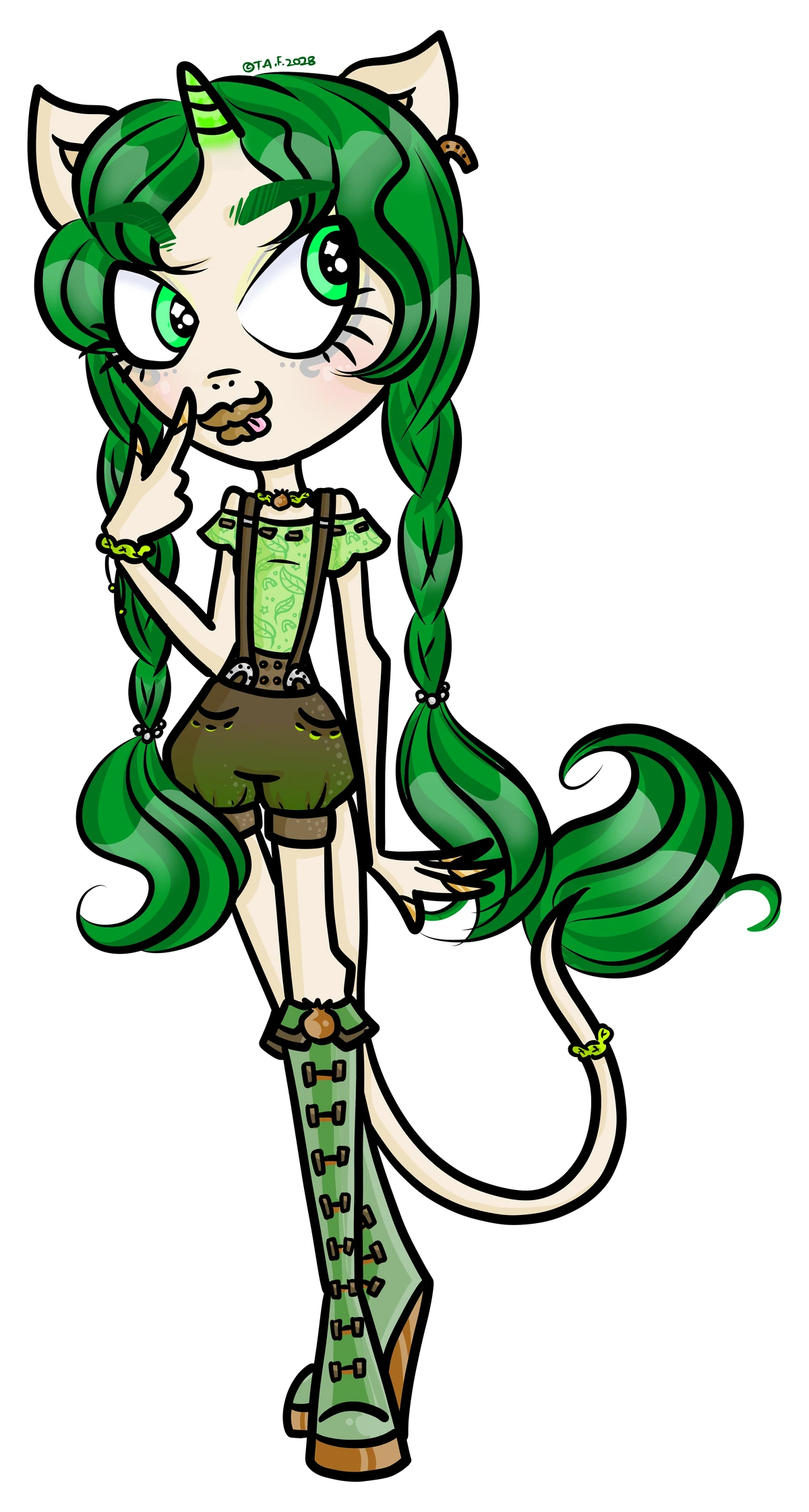 Emerald Hornbeam | Monster Lab - A Monster High Fandom Wiki | Fandom