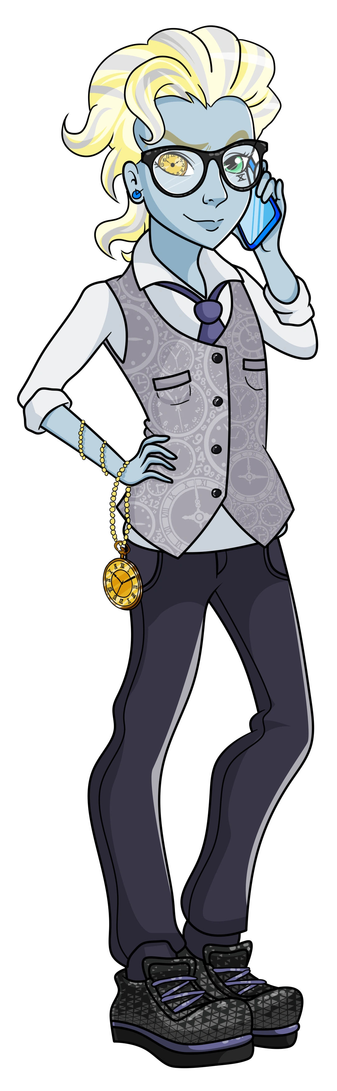 Justin Time | Monster Lab - A Monster High Fandom Wiki | Fandom