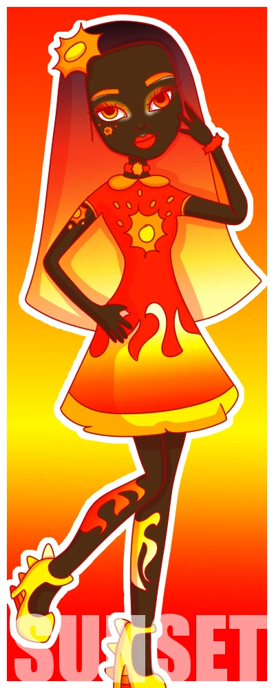 Sunset Summer | Monster Lab - A Monster High Fandom Wiki | Fandom