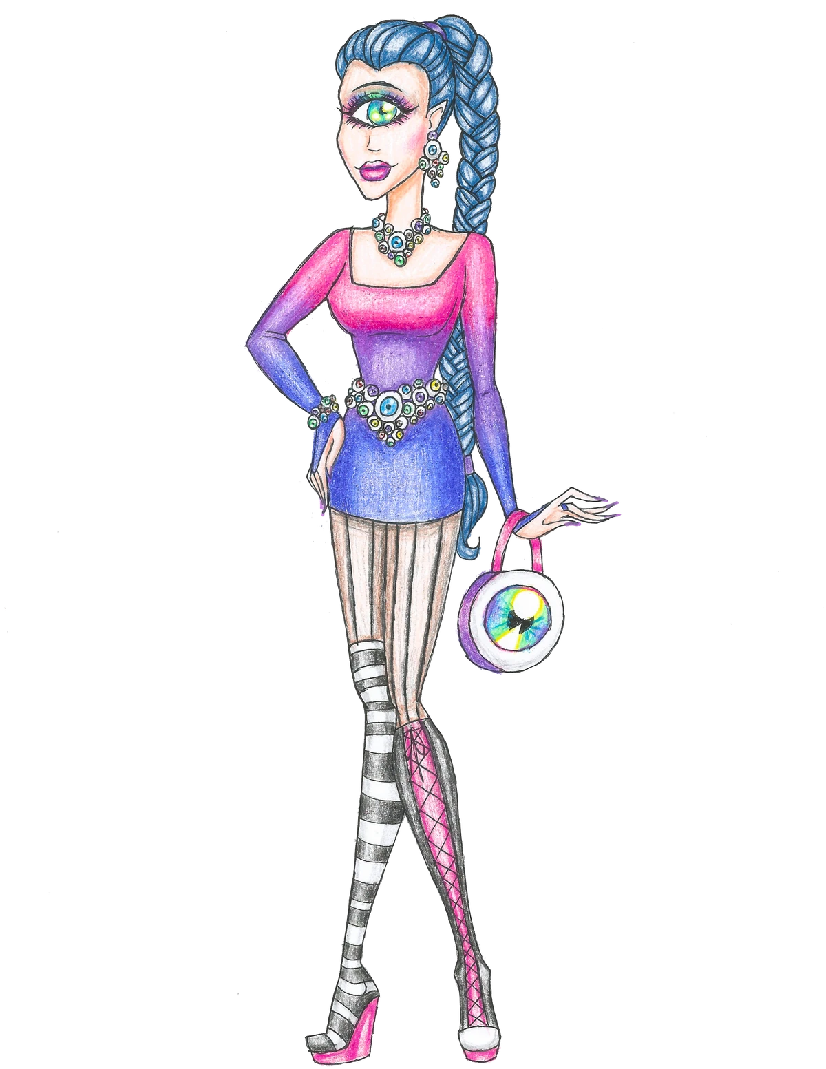 Eyeriadne Cyclopes | Monster Lab - A Monster High Fandom Wiki | Fandom