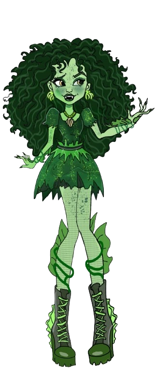 Janis Greenteeth | Monster Lab - A Monster High Fandom Wiki | Fandom