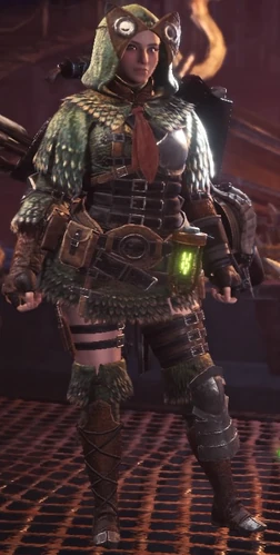 Pukei Armor (MHW) | Monster Hunter Wiki | Fandom