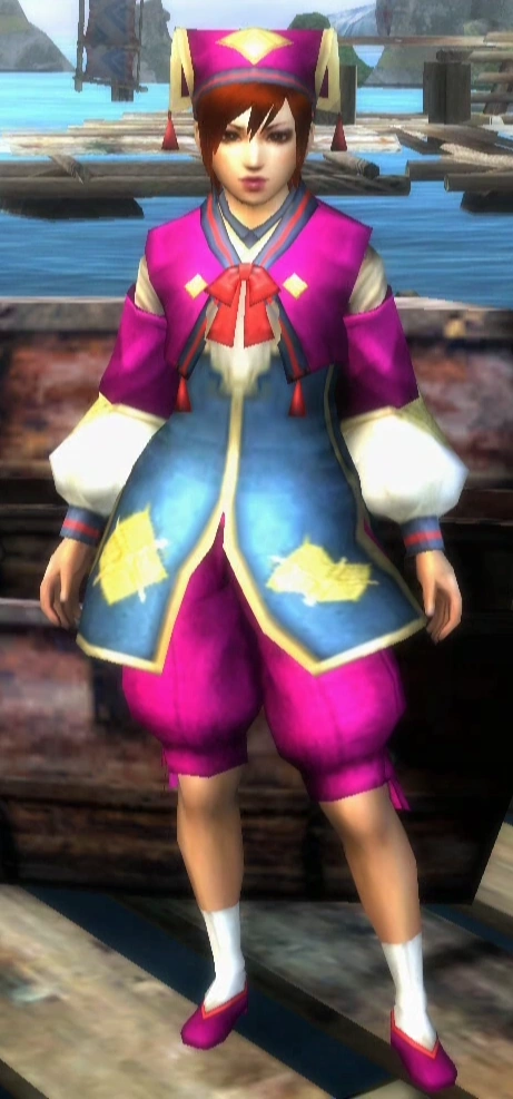 Dianthus Armor (Blademaster) (MH3U) | Monster Hunter Wiki | Fandom