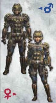 Nibelsnarf Armor (Blademaster) (MH3U) | Monster Hunter Wiki | Fandom