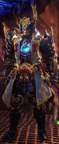 Azure Starlord α Armor (MHW) | Monster Hunter Wiki | Fandom