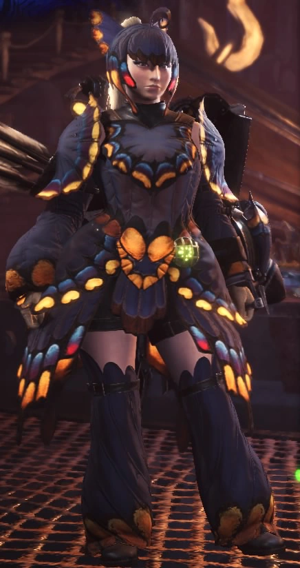 Butterfly α Armor (MHW) | Monster Hunter Wiki | Fandom