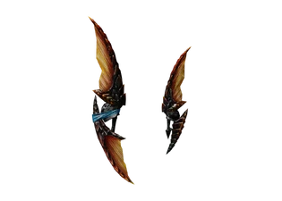 Pariapuria Dual Blades II (MHO) | Monster Hunter Wiki | Fandom