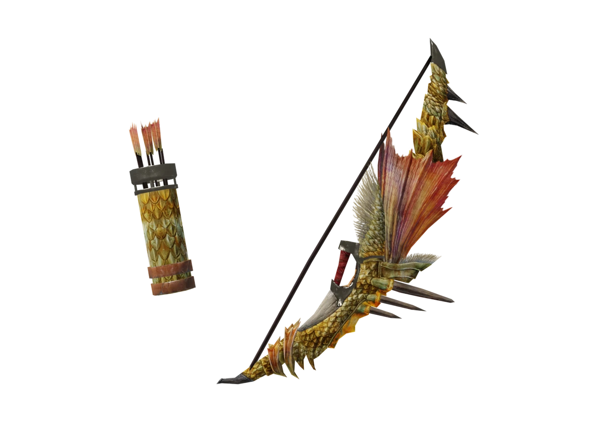 Gendrome Bow I (MHO) | Monster Hunter Wiki | Fandom