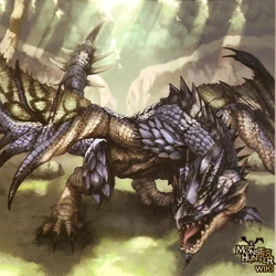 Azure Rathalos Wallpaper