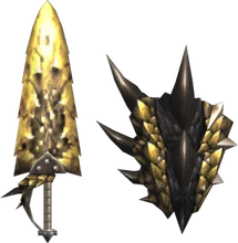 Golden Falchion (MH2) | Monster Hunter Wiki | Fandom