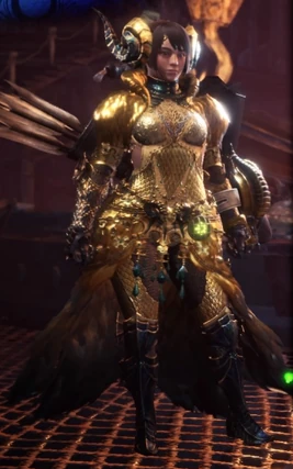 Kulve Taroth α Armor (MHW) | Monster Hunter Wiki | Fandom