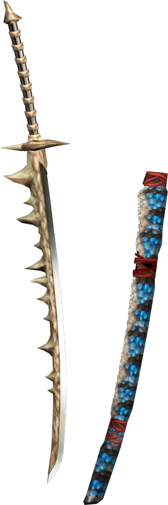 Bone Katana 'Wolf' | Monster Hunter Wiki | Fandom