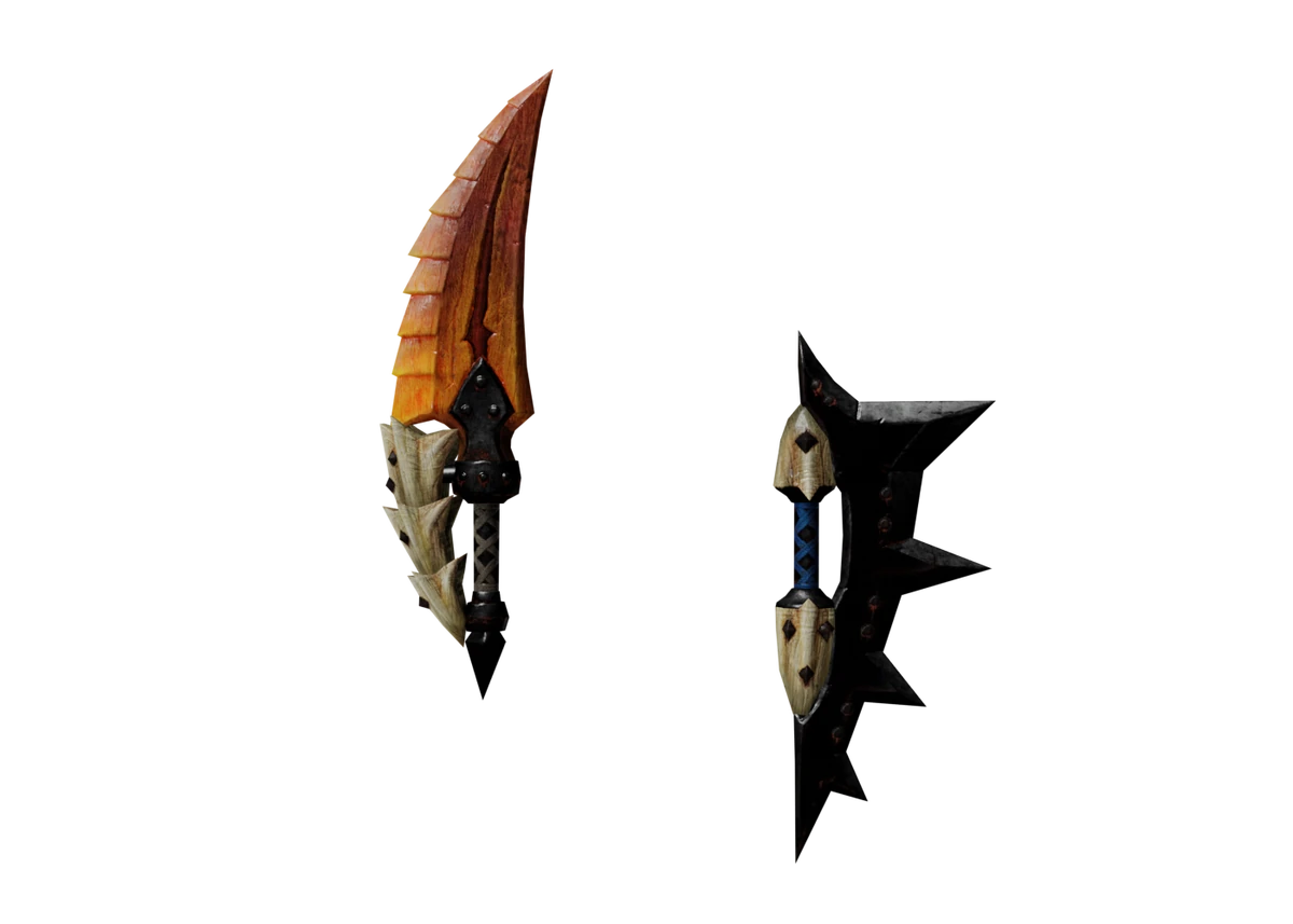 Barioth Dual Blades II (MHO) | Monster Hunter Wiki | Fandom