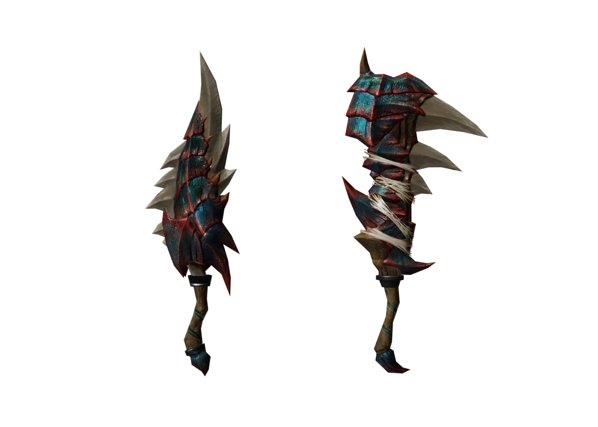 Baelidae Dual Blades II (MHO) | Monster Hunter Wiki | Fandom