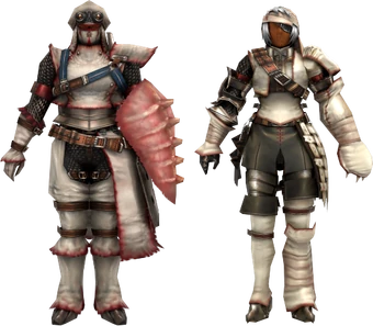 Monster Hunter Khezu Armor Khezu Armor (MHST) | Monster Hunter Wiki