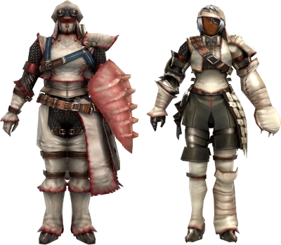 Khezu Armor (Gunner) (MHF1) | Monster Hunter Wiki | Fandom