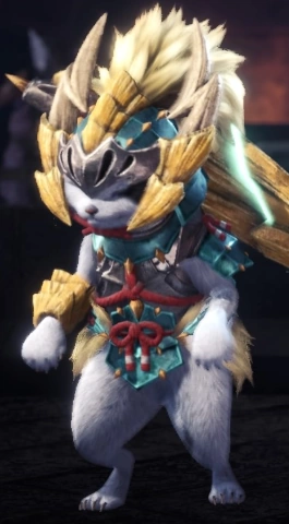 Felyne Zinogre α+ Palico Armor (MHWI) | Monster Hunter Wiki | Fandom