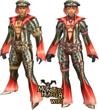 Plesioth X Armor (Gun) (MHP2G) | Monster Hunter Wiki | Fandom