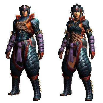 Nargacuga X Armor (Blademaster) (MHGU) | Monster Hunter Wiki | Fandom
