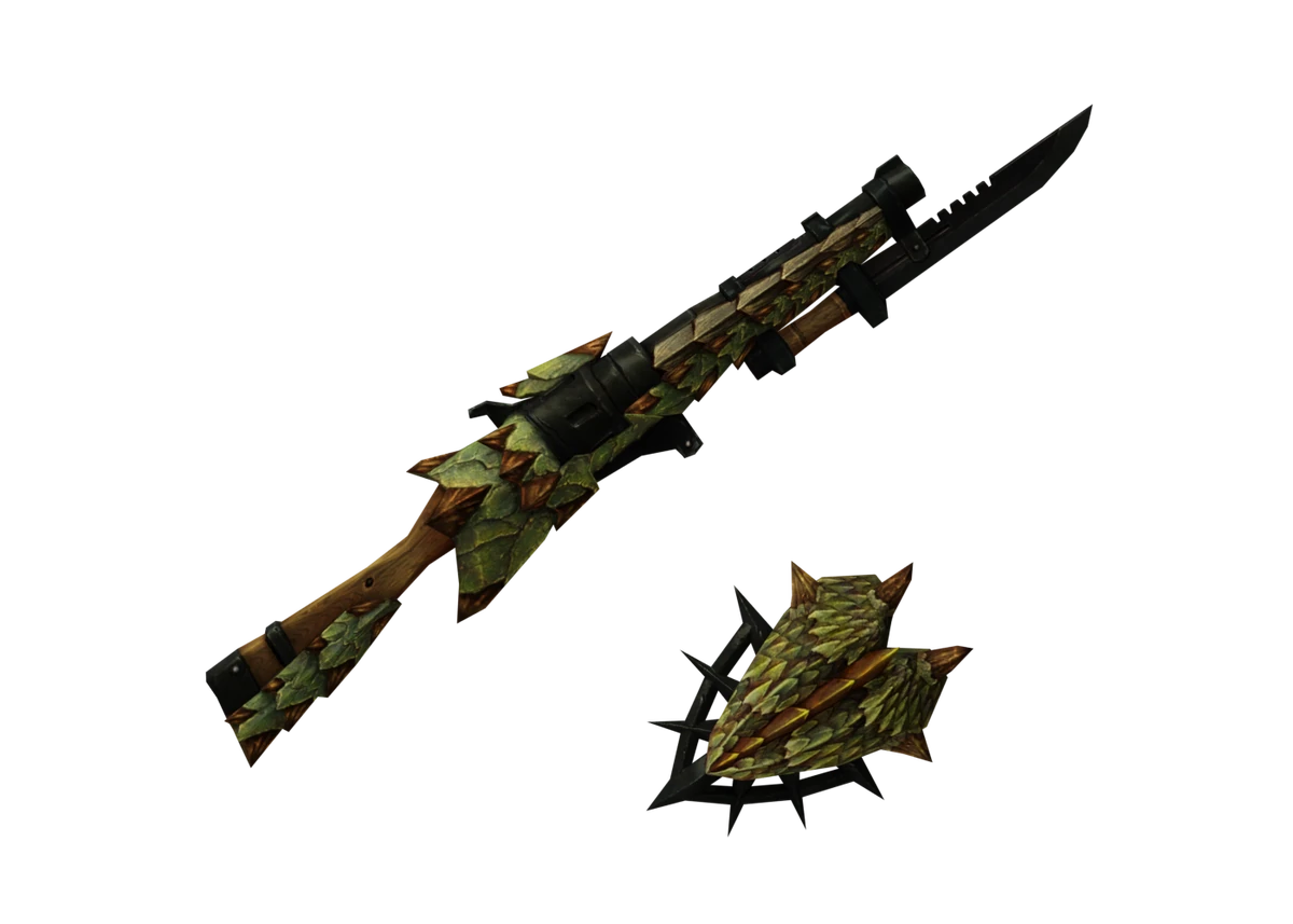 Rathian Gunlance Ii Mho Monster Hunter Wiki Fandom