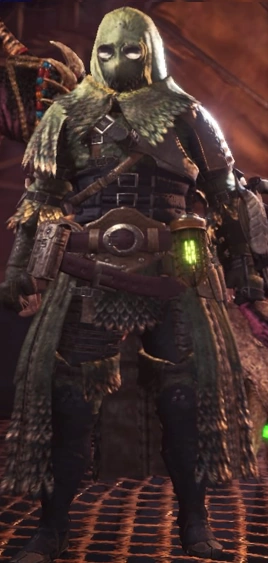 Pukei β Armor (MHW) | Monster Hunter Wiki | Fandom