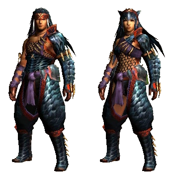 Nargacuga X Armor (Gunner) (MHGU) | Monster Hunter Wiki | Fandom