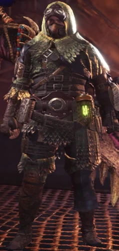Pukei α Armor (MHW) | Monster Hunter Wiki | Fandom