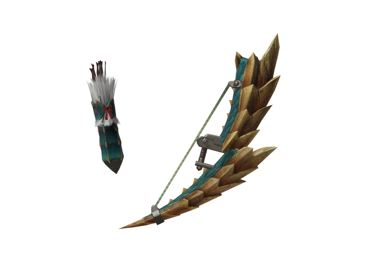 Zinogre Bow I (MHO) | Monster Hunter Wiki | Fandom