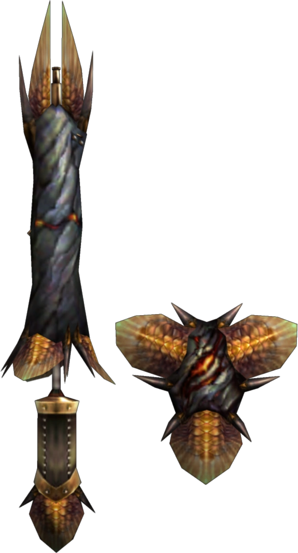 Volcano Gunlance (MHFU) | Monster Hunter Wiki | Fandom