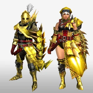 Gold Rathian Equipment | Monster Hunter Wiki | Fandom