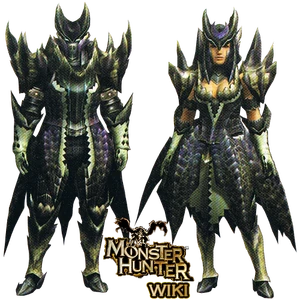 Escadora Armor (Blademaster) (MHGen) | Monster Hunter Wiki | Fandom